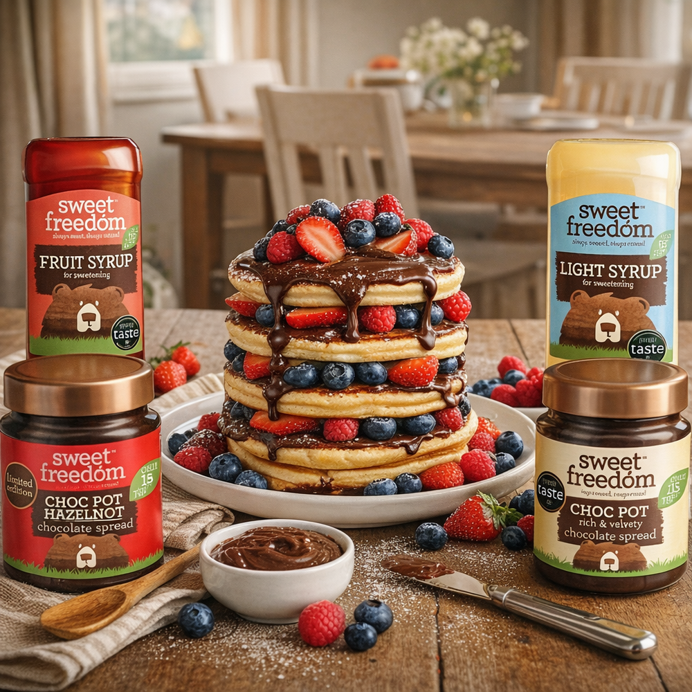 healthy Pancake Day recipes using natural sweeteners – Sweet Freedom