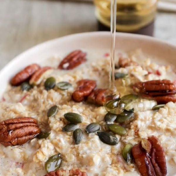 apple and vanilla porridge recipe – Sweet Freedom
