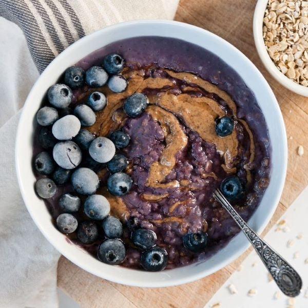 blueberry porridge recipe – Sweet Freedom