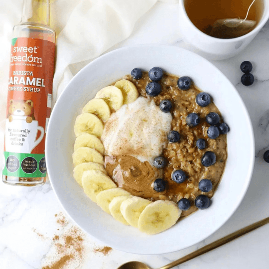 caramel latte oatmeal recipe – Sweet Freedom
