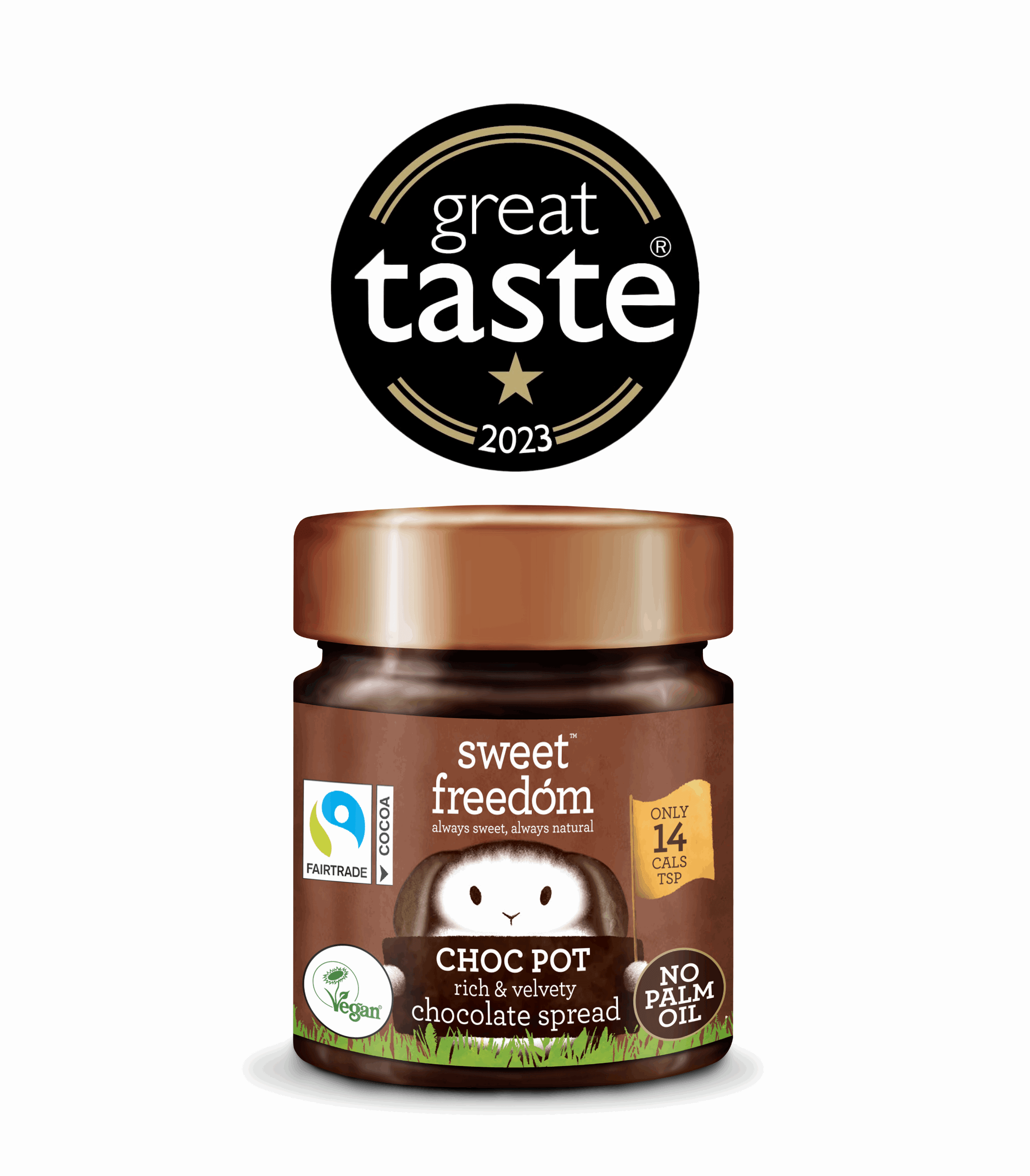 CHOC POT Chocolate Spread, 250g – Sweet Freedom