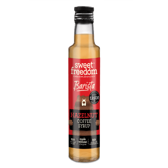 Barista Hazelnut Syrup, 250ml – Sweet Freedom