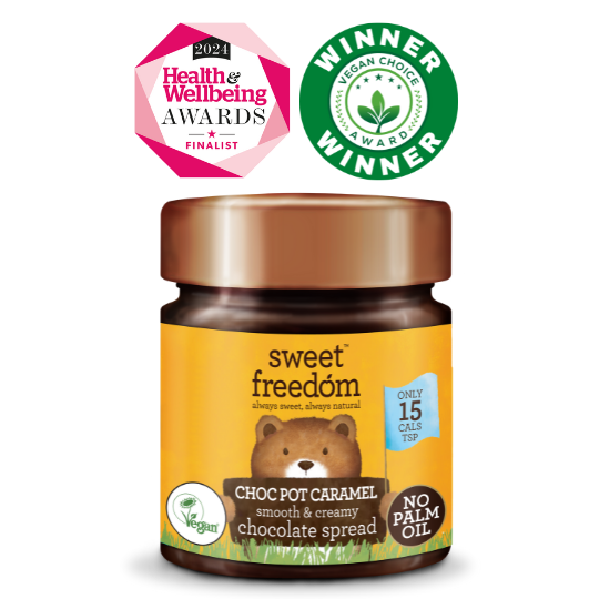 NEW CHOC POT Caramel Chocolate Spread, 1 x 250g – Sweet Freedom
