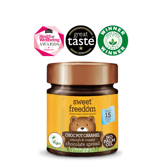 NEW CHOC POT Caramel Chocolate Spread, 1 x 250g – Sweet Freedom